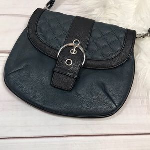 Grace Adele | Bags | Grace Adele Dark Teal Crossbody Clutch | Poshmark